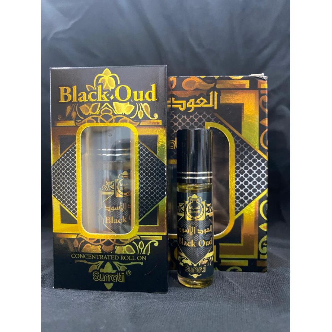 Surrati Black Oud 6ml - Premium Bold Oud Attar Perfume