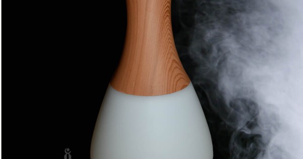Compact Aromatherapy Diffuser with LED Light