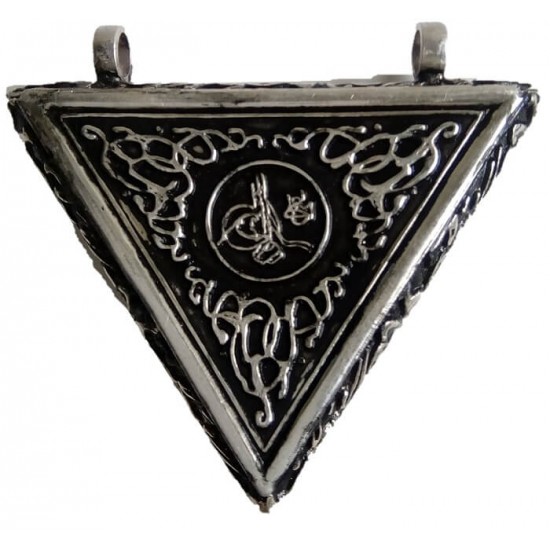 Triangle Taweez Amulet Talisman Silver