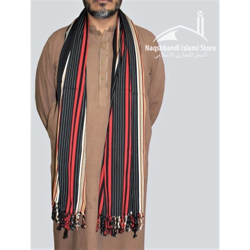 Red Habirah Yemeni Shawl