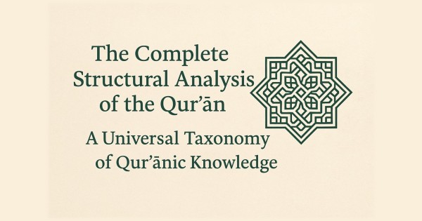 Complete Qur'an Structure & Knowledge Taxonomy | Qur’anic Guidance ...